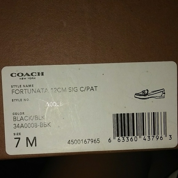 Coach | Shoes | Coach Fortunata Black Dress Shoes | Poshmark